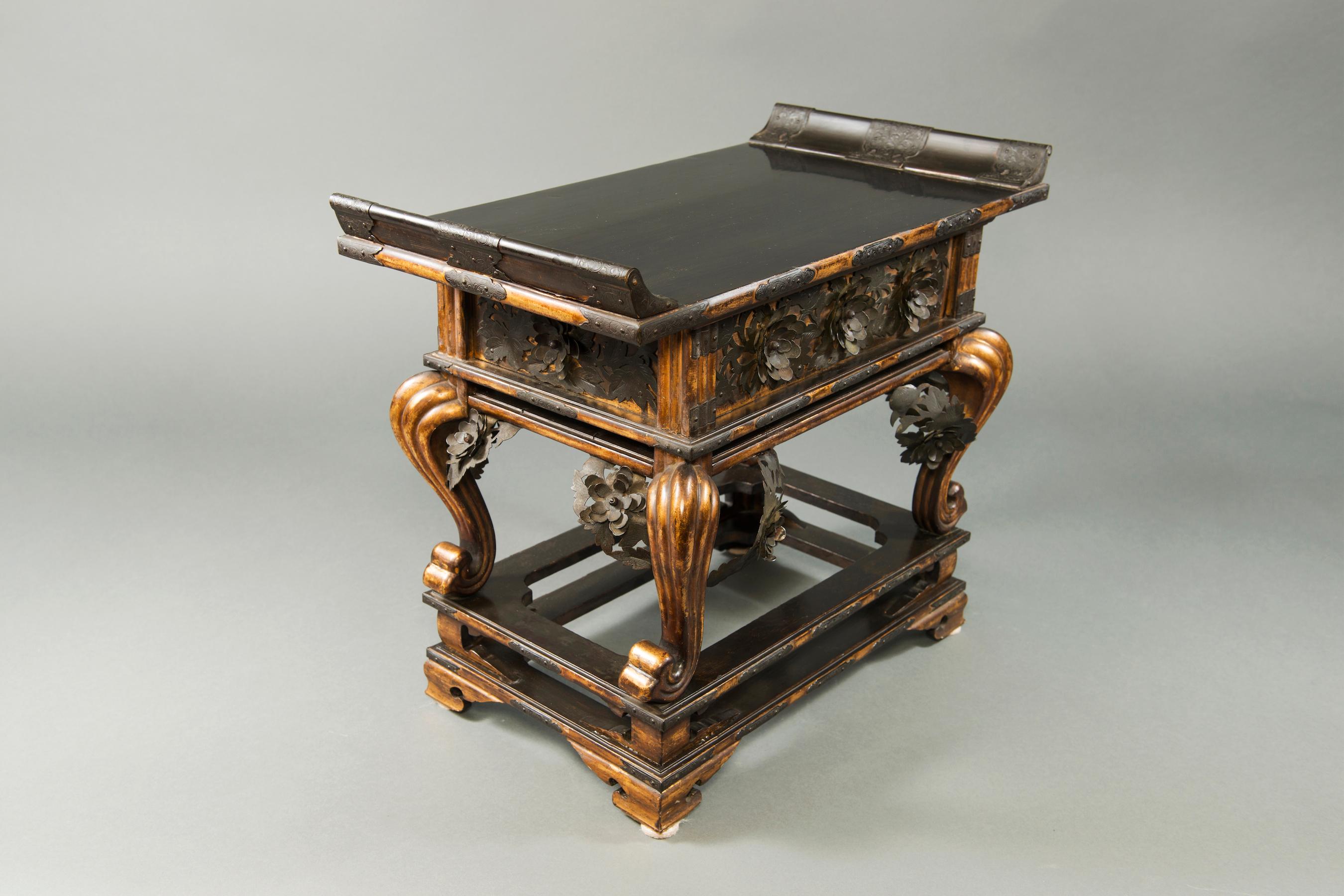 Antique Japanese Miniature Buddhist Altar Table For Sale at 1stDibs ...