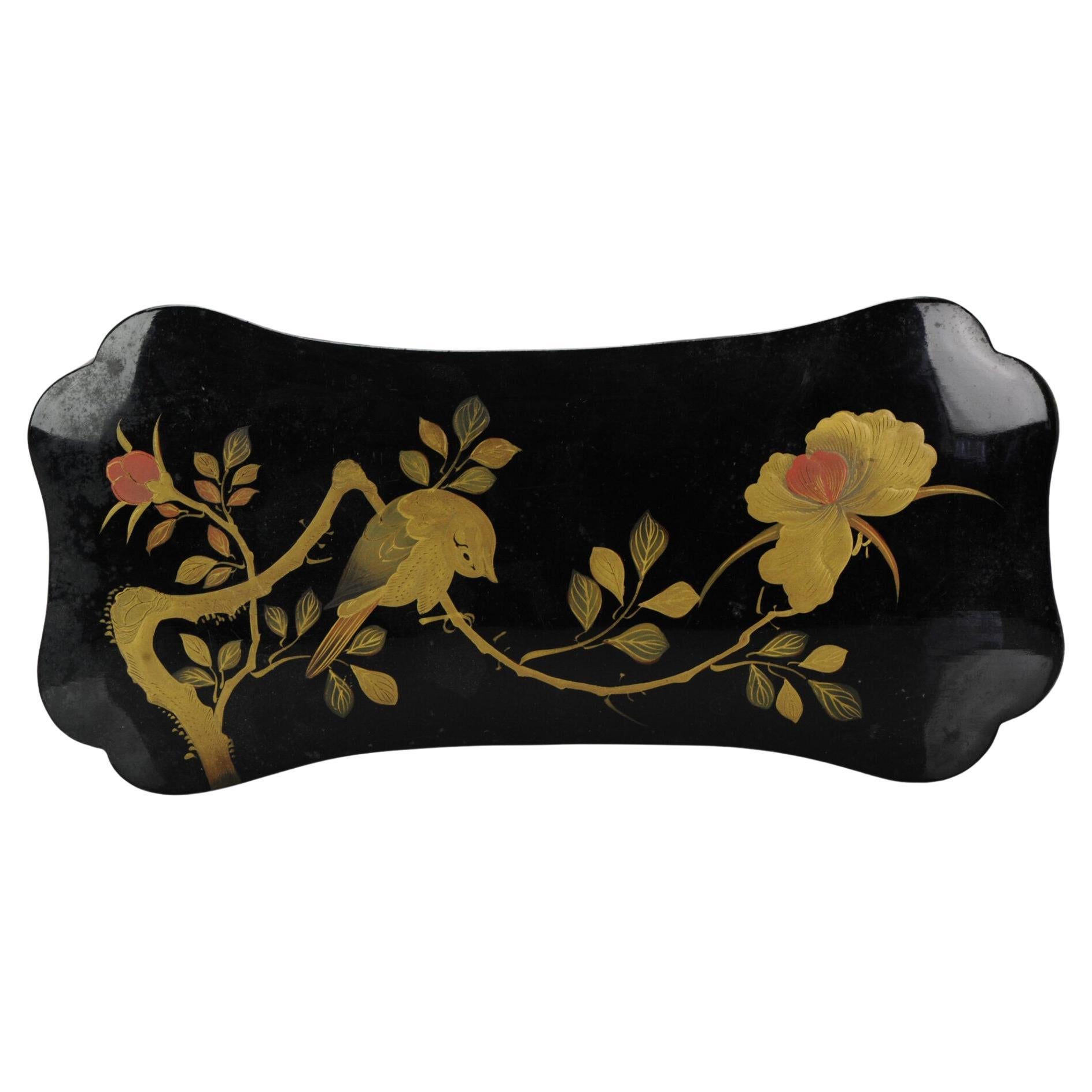 Antique Japanese Pencil Box Lacquer Ware Writing Meiji Period Japan For ...