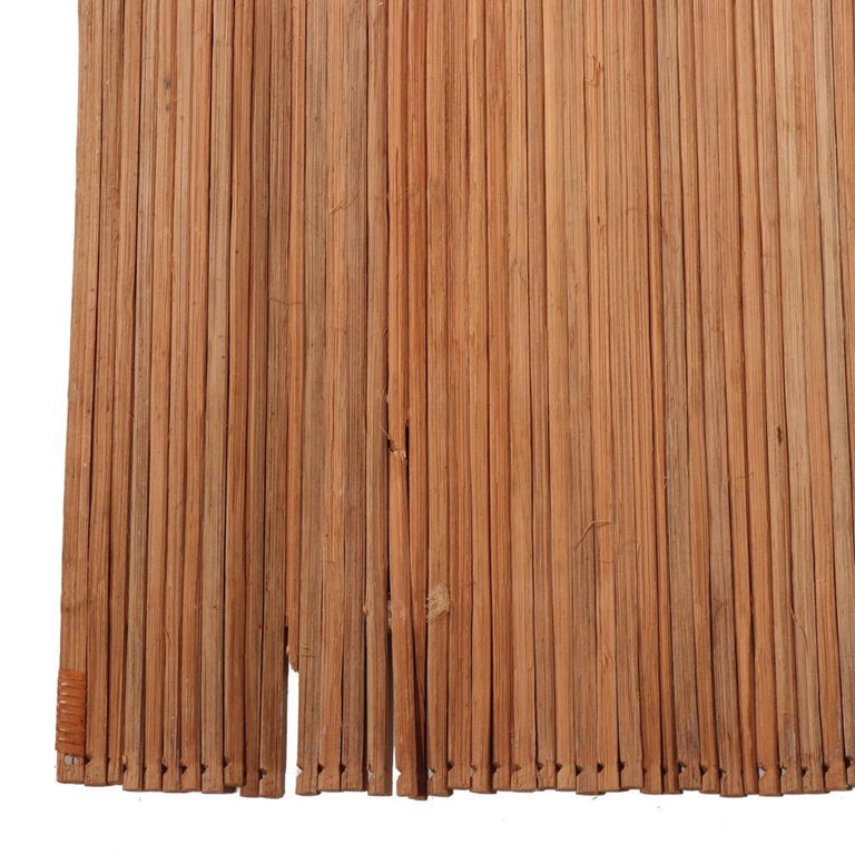 Antique Japanese Rattan Mat at 1stDibs | rattan floor mats