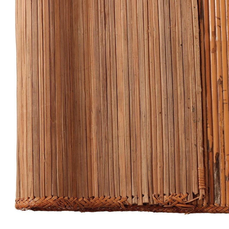 Antique Japanese Rattan Mat at 1stDibs | rattan floor mats