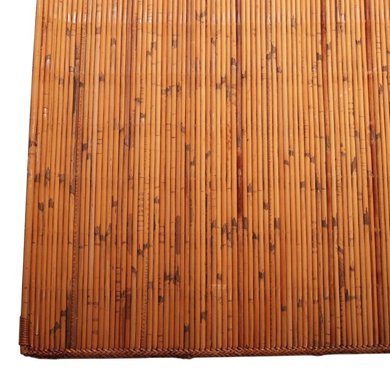 Antique Japanese Rattan Mat at 1stDibs | rattan floor mats