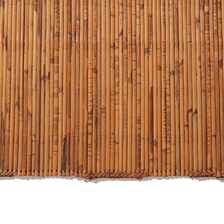 Antique Japanese Rattan Mat at 1stDibs | rattan floor mats