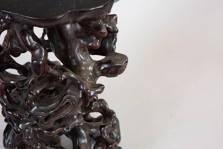 Antique Japanese Root Stand at 1stDibs