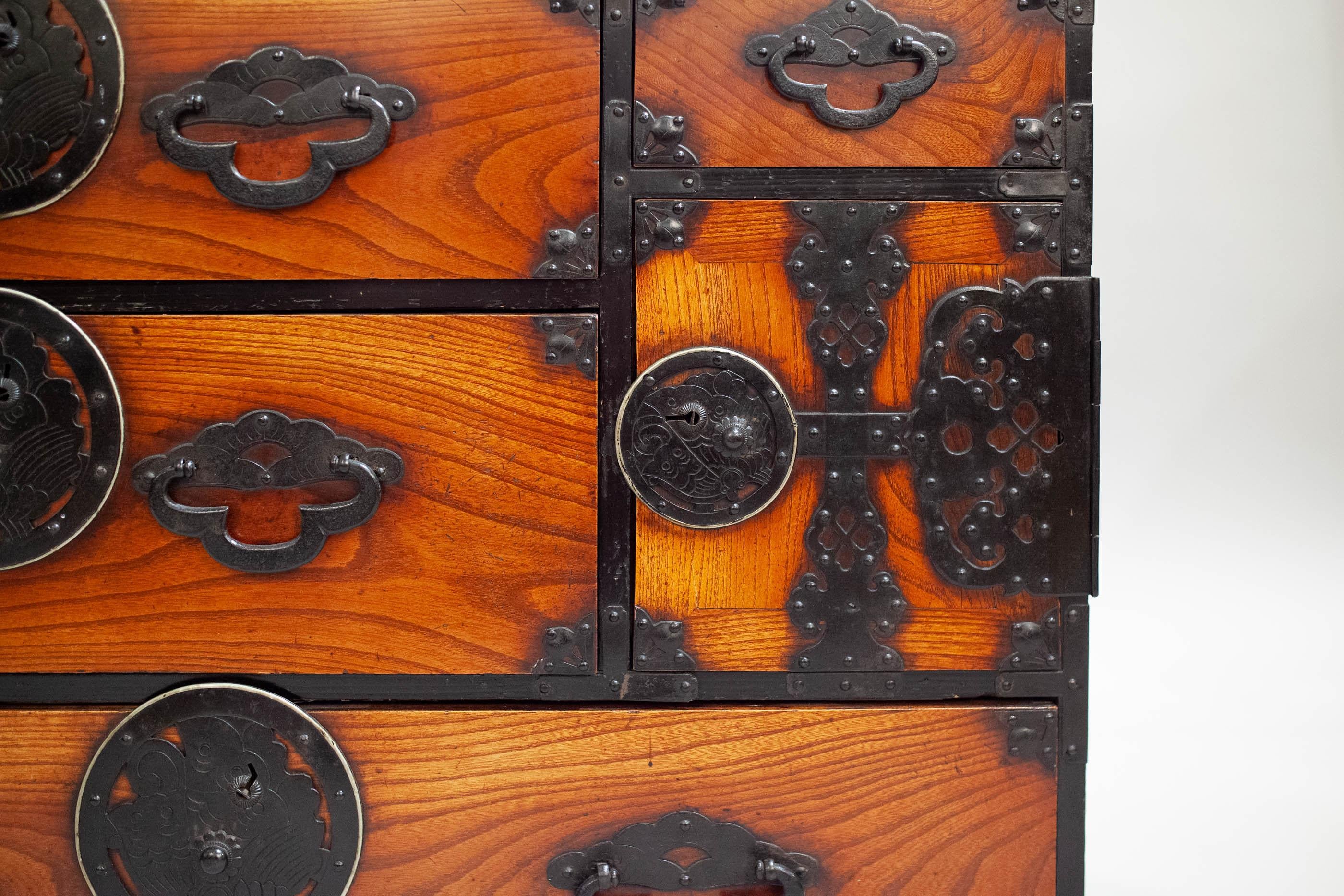 Antique Japanese Sendai Tansu at 1stDibs