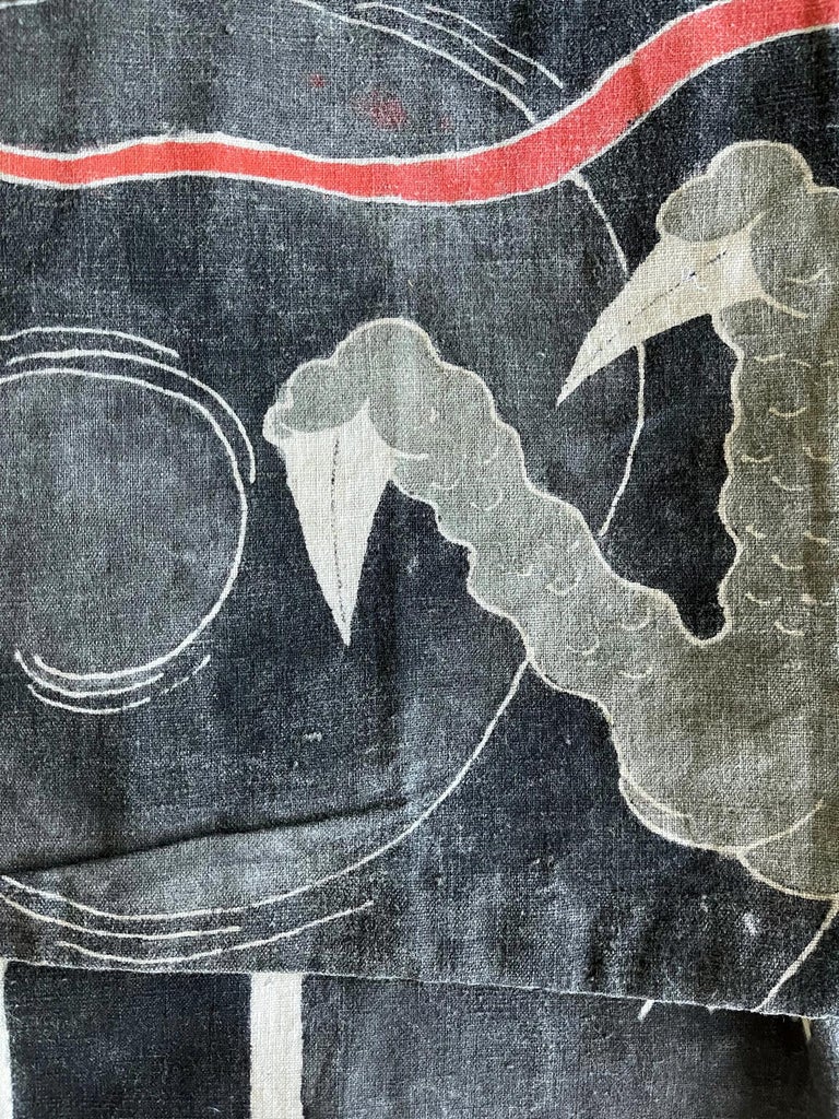 Antique Japanese Shirushi-Banten Fireman Jacket Edo Period For Sale at ...