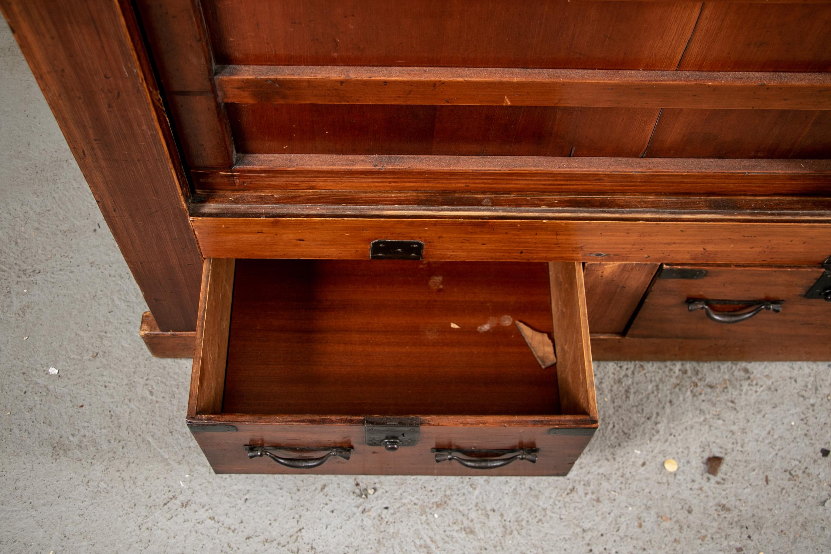 Antique Japanese Storage Chest For Sale at 1stDibs