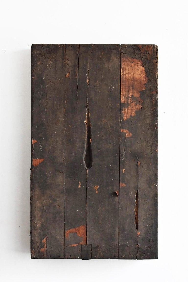 Antique Japanese Wooden Box Lid / Late Edo-Meiji Period / like a ...