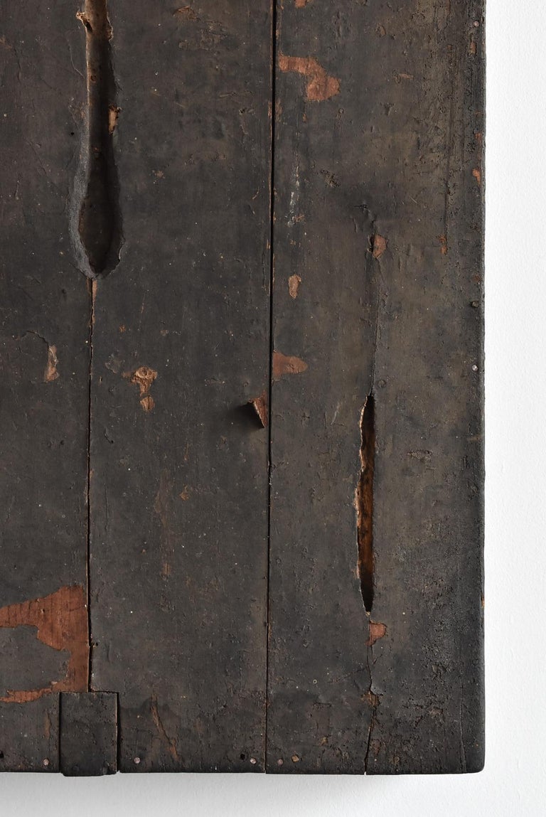 Antique Japanese Wooden Box Lid / Late Edo-Meiji Period / like a ...