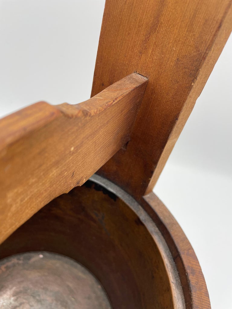 Antique Japanese Wooden Bucket 1950s-1970s For Sale at 1stDibs