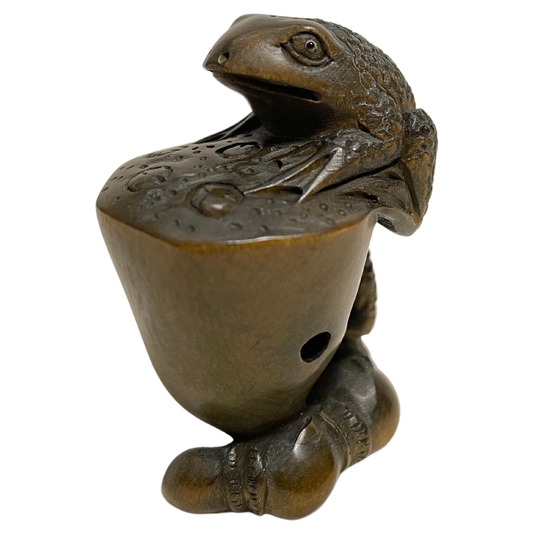 3 Japanese Netsuke Skulls at 1stDibs