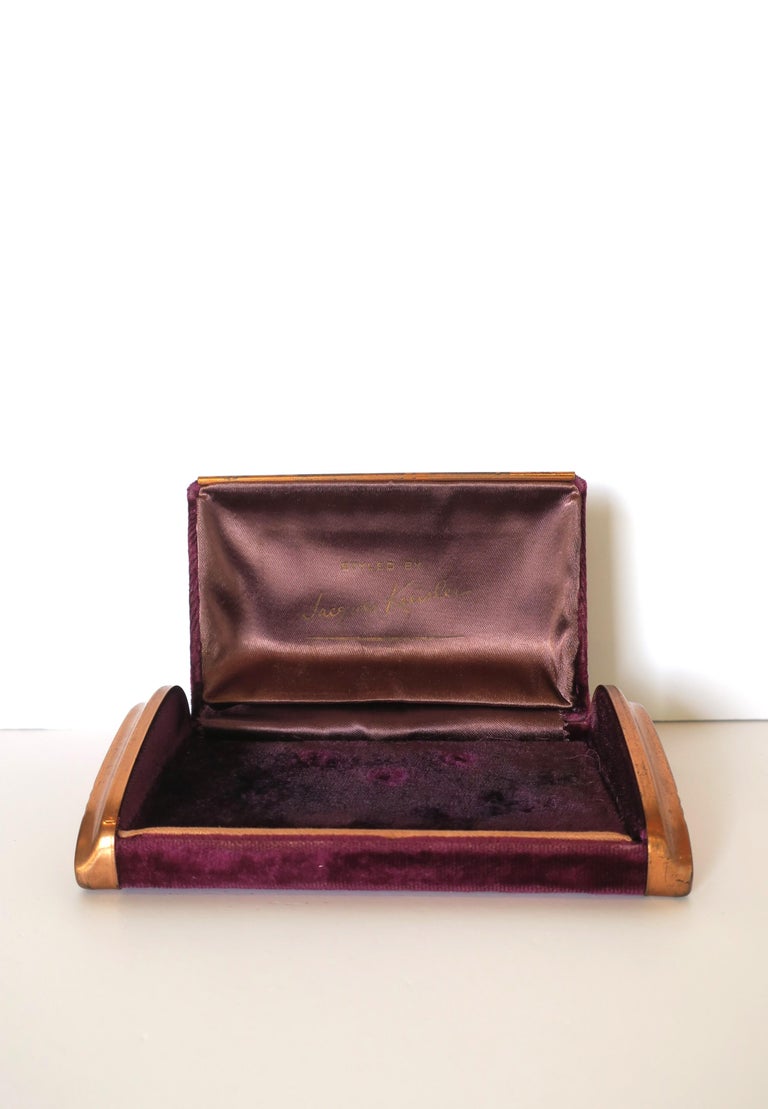 Antique Jewelry Box Art Deco Period For Sale at 1stDibs