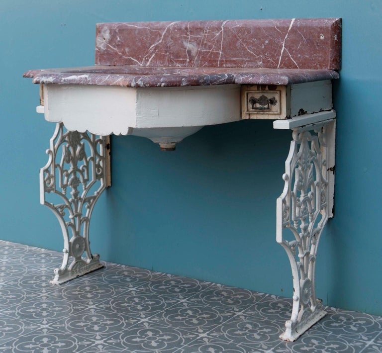 Antique John Bolding ‘KIDBROOK’ Marble Sink For Sale at 1stDibs