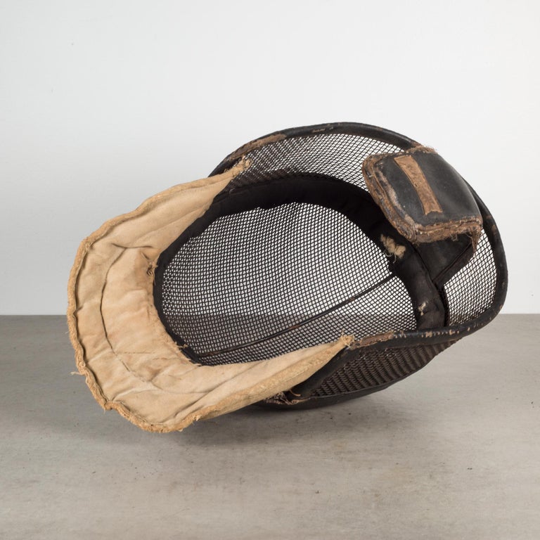 Antique Joseph Vince Fencing Mask C.1940 at 1stDibs