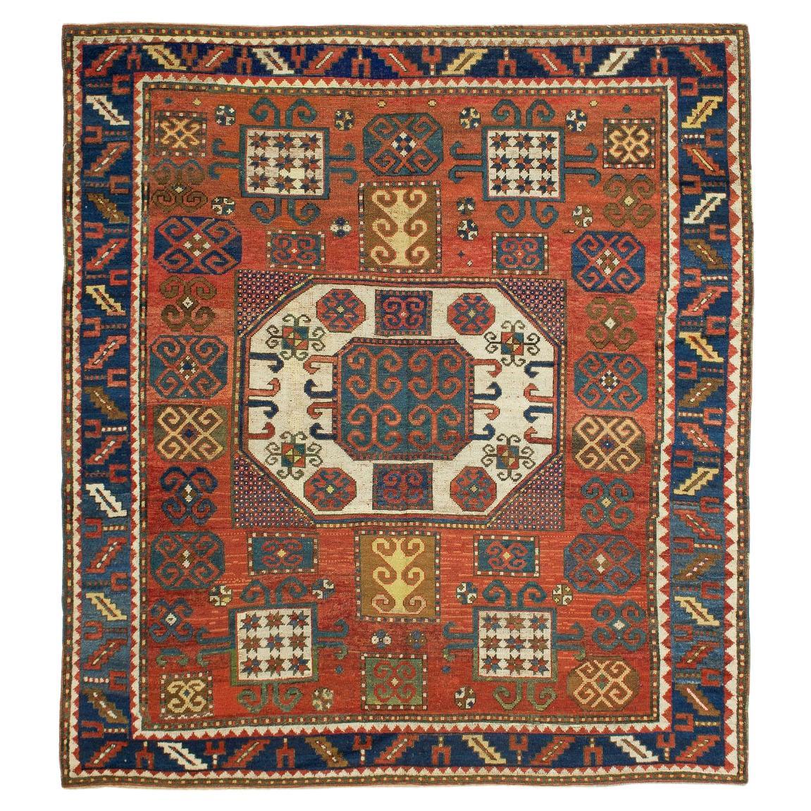 Antique Sewan Kazak Rug For Sale at 1stDibs