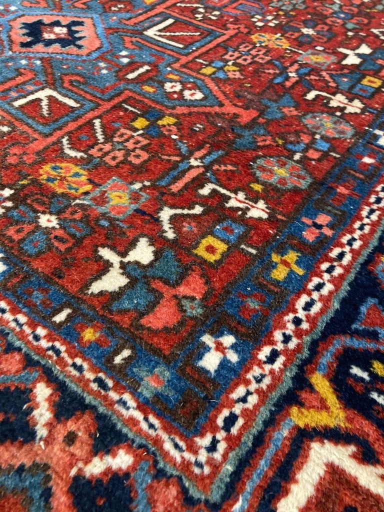 Antique Karadja Rug 1.93m x 1.41m For Sale at 1stDibs