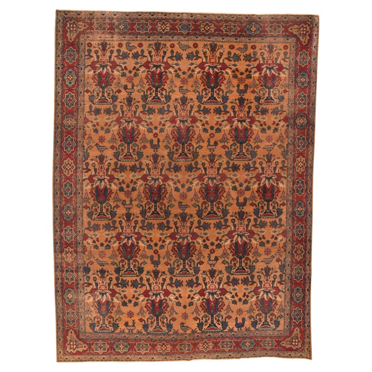 Antique Kerman Rug For Sale at 1stDibs