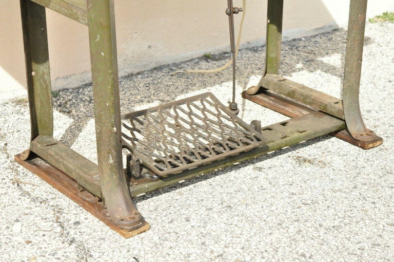 Antique Kingston Conley Electric Motor Industrial Vintage Sewing ...