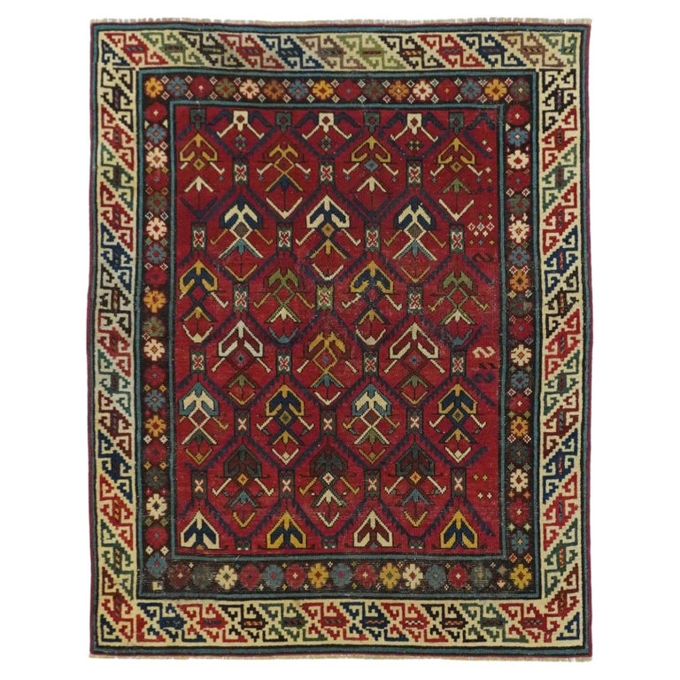 Antique Kuba Rug For Sale at 1stDibs
