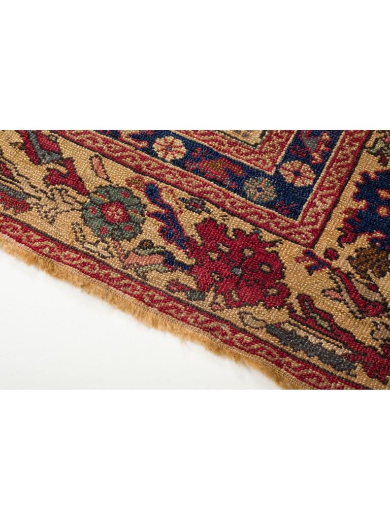 Antique Kula Prayer Rug Western Anatolian Turkish Mihrab Carpet Rare ...