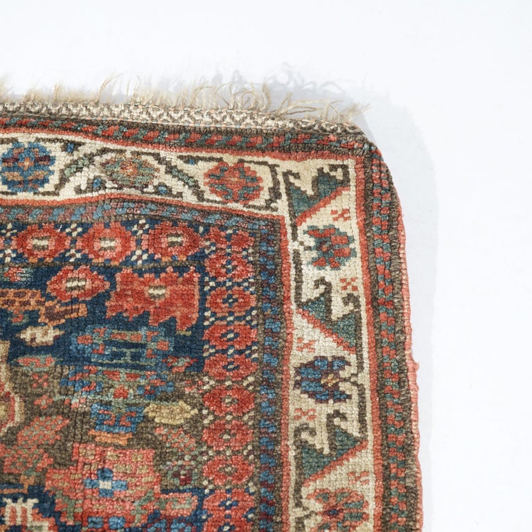 Antique Kurd Oriental Wool Rug Circa 1900 at 1stDibs