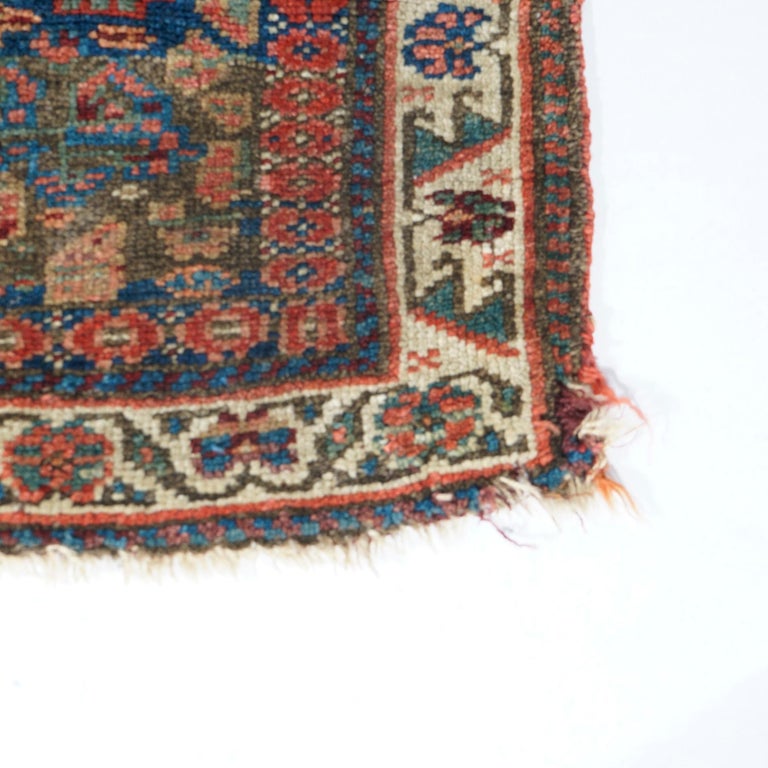 Antique Kurd Oriental Wool Rug Circa 1900 at 1stDibs