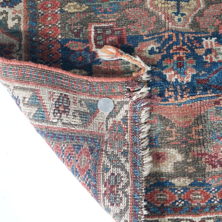 Antique Kurd Oriental Wool Rug Circa 1900 at 1stDibs