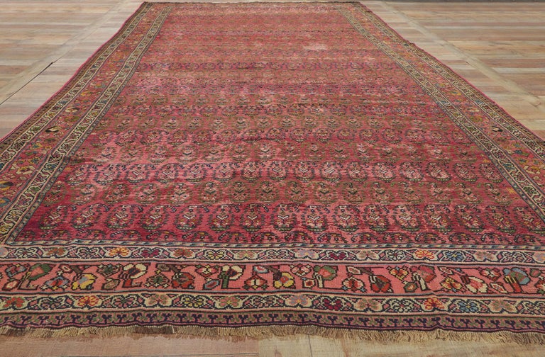 Antique Kurdish Gallery Rug For Sale at 1stDibs