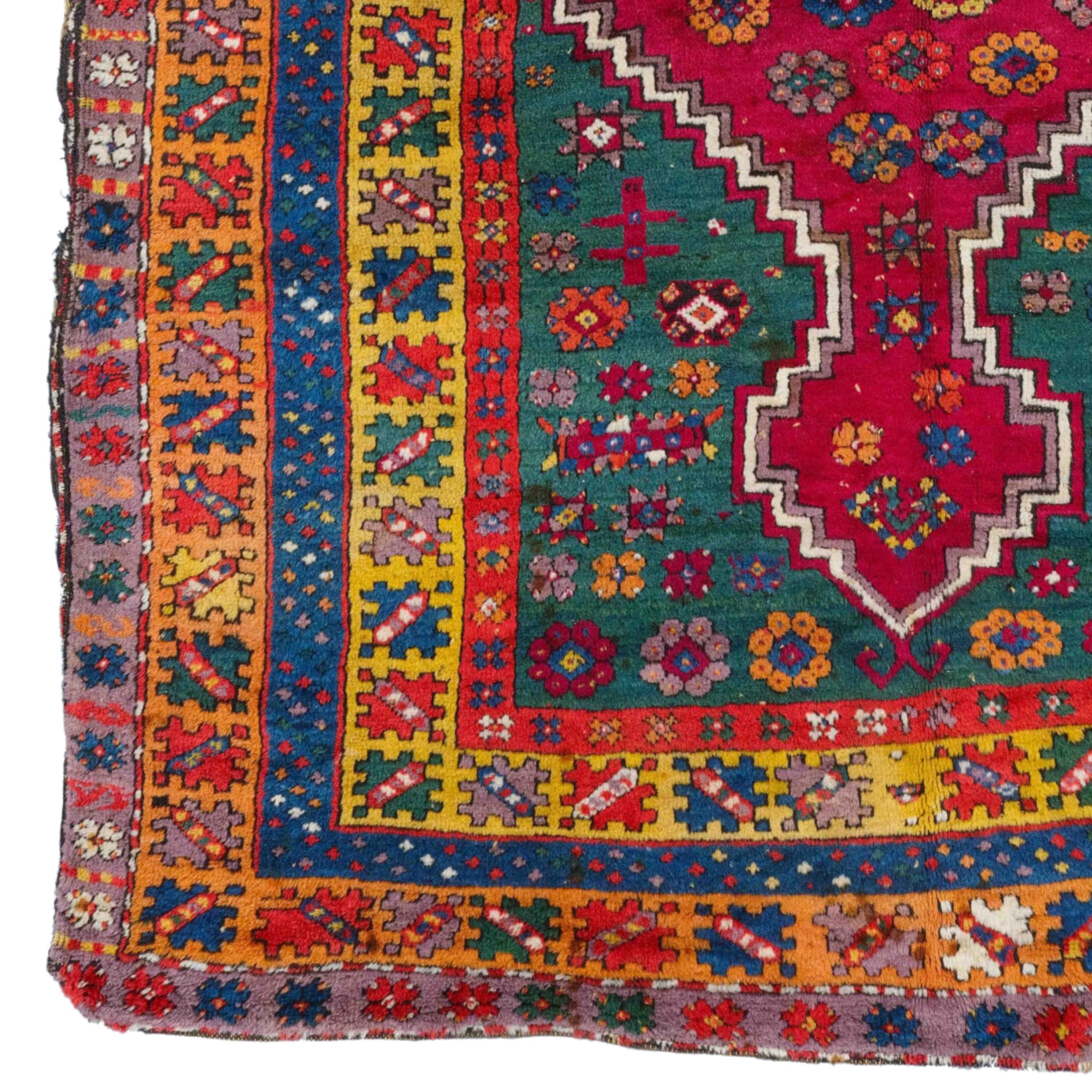 Antique Kurdish Rug - Early 19th Century Kurdish Rug, Antique Carpet ...
