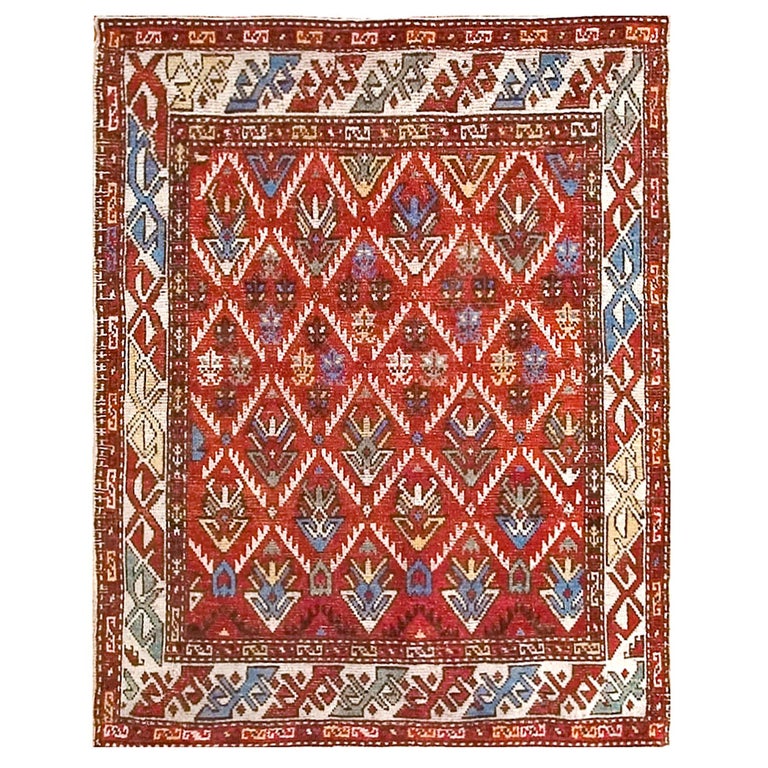 Antique Kurdish Rug For Sale at 1stDibs