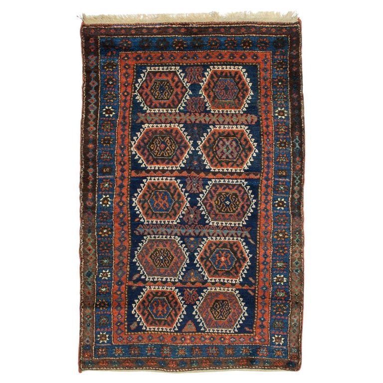 Antique Kurdish Rug For Sale at 1stDibs