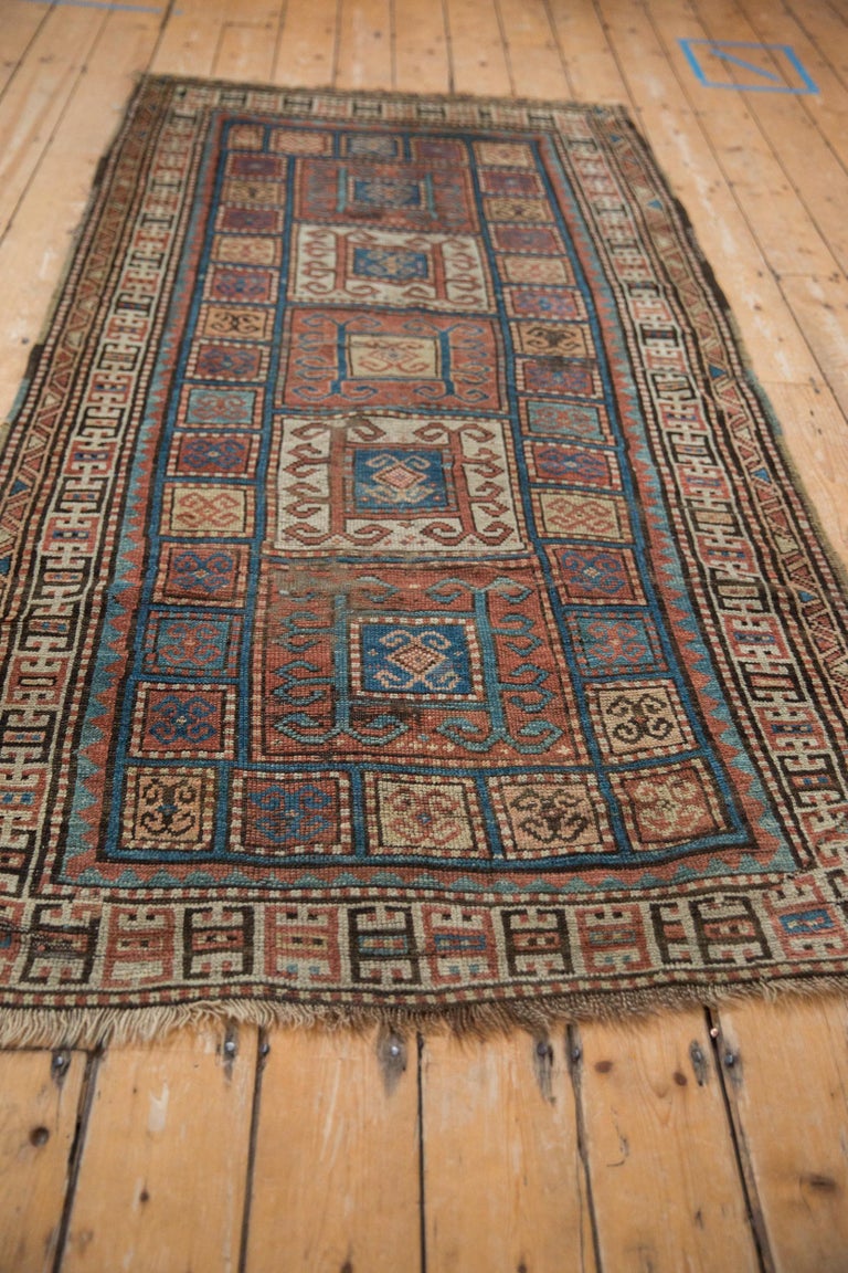 Antique Kurdish Rug Runner For Sale at 1stDibs