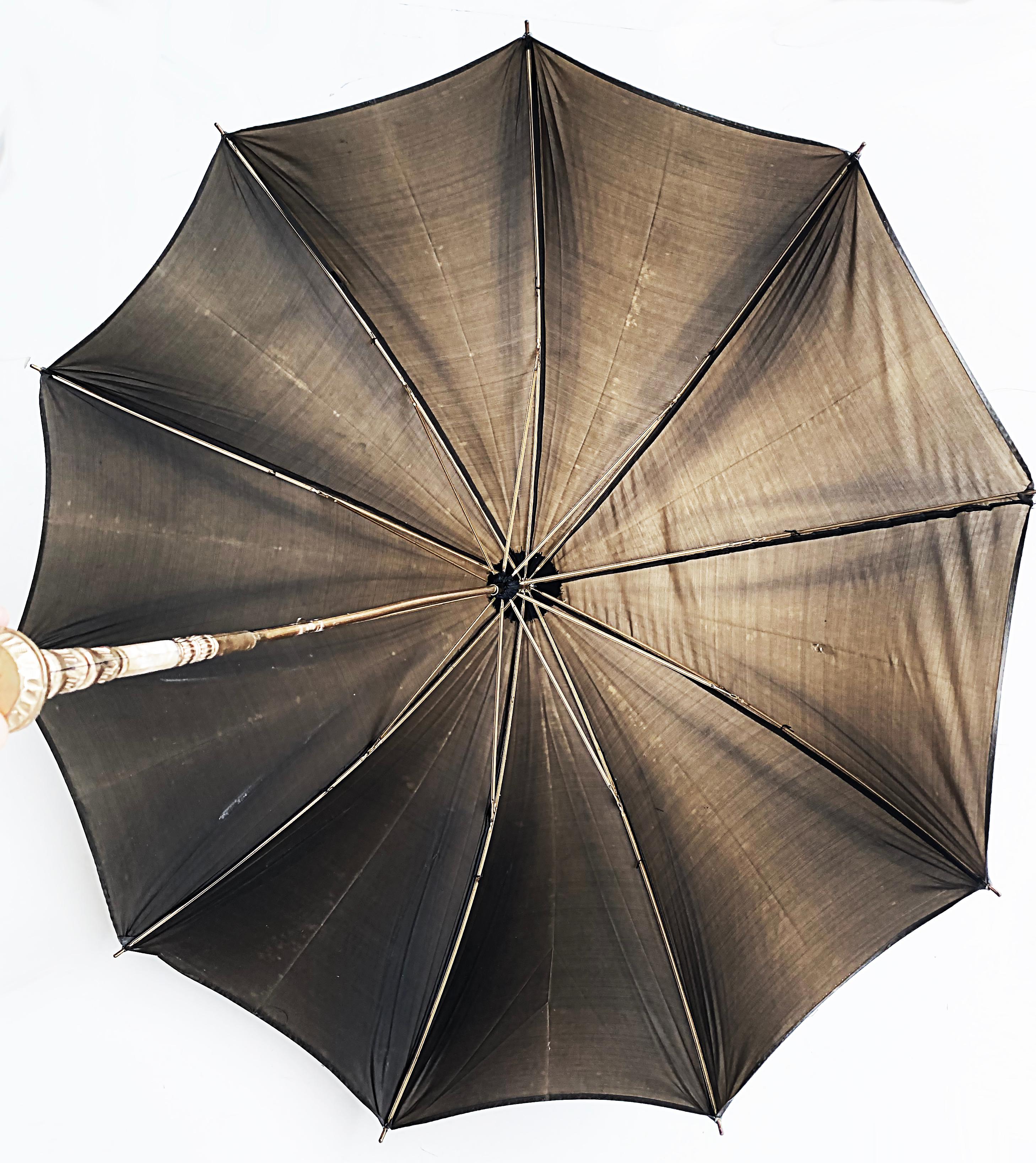 Antique Ladies' Parasol with Mother of Pearl, Good Working Condition ...