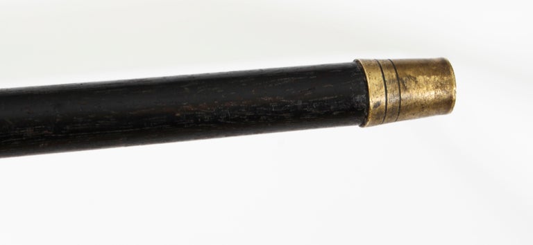 Antique Ladies Walking Cane Stick with Sevres Porcelain Handle 19th C ...