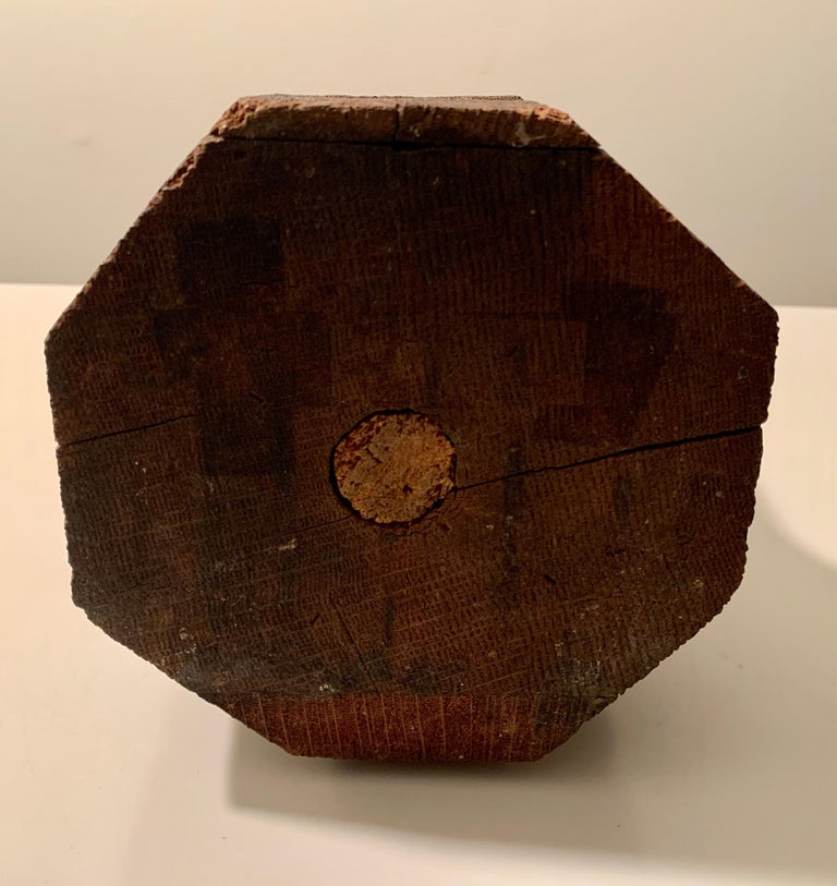 Antique Large Carved Oak Figure of Saint Anthony of Padua, 18th-19th ...