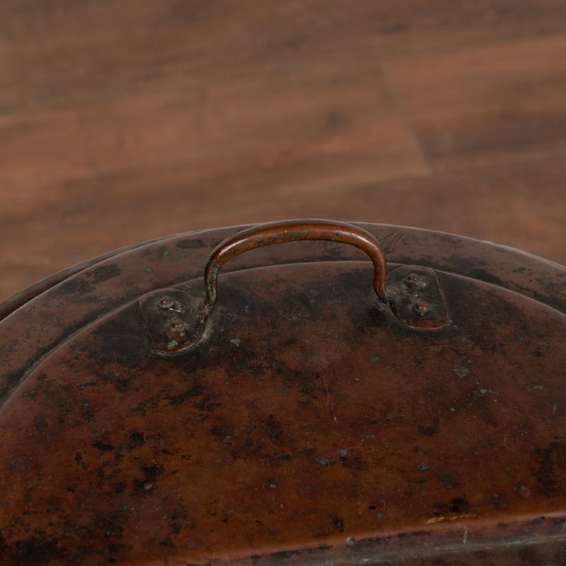 Antique Large Copper Water Urn with Lid from Sweden, circa 1900 at 1stDibs