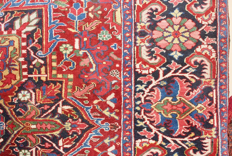 Antique Large, Fine Orient Rug, Carpet, Hand Knotted For Sale at 1stDibs