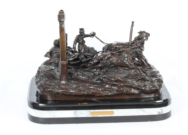 Antique Russian Bronze Sculpture After Vasily Grachev, 20th Century For ...