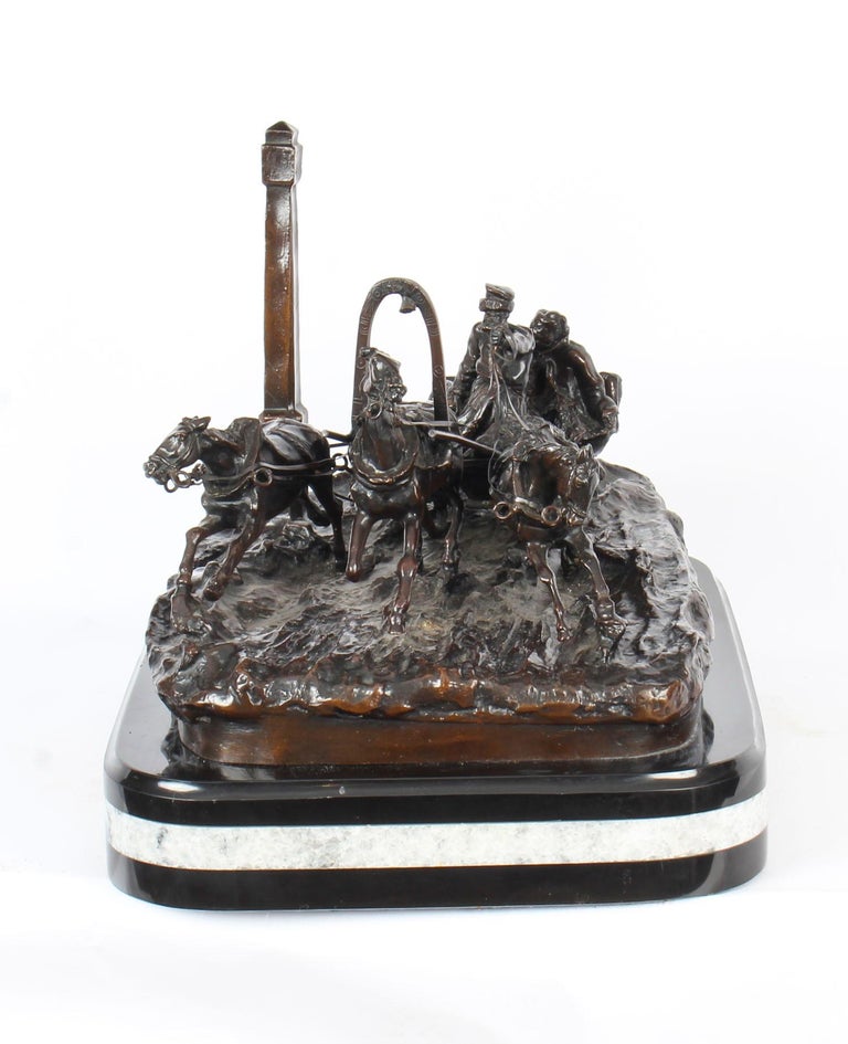 Antique Russian Bronze Sculpture After Vasily Grachev, 20th Century For ...