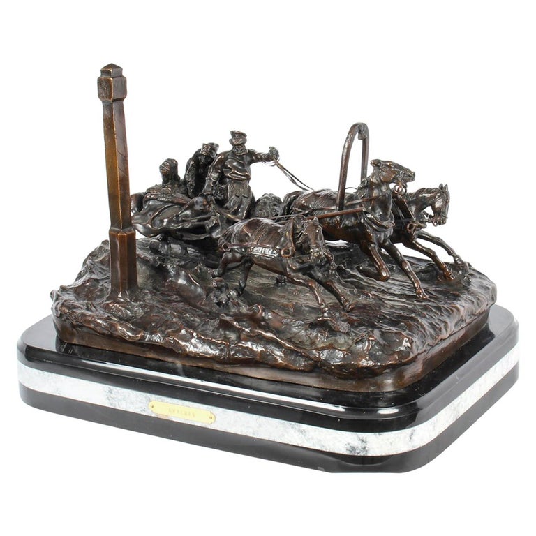 Antique Russian Bronze Sculpture After Vasily Grachev, 20th Century For ...