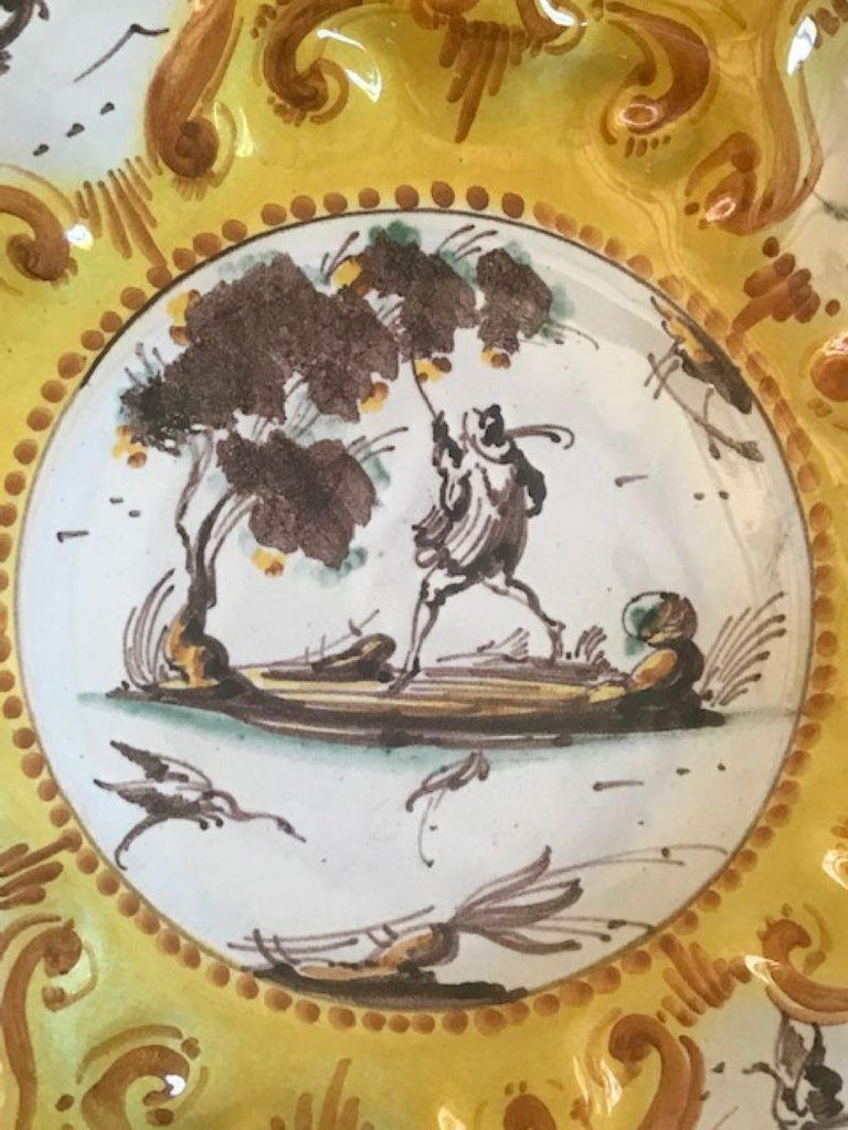 Antique Late 1800's Hand Painted Italian Plates / Bowls, Set of 4 For ...