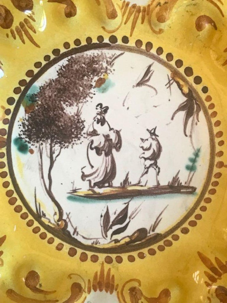 Antique Late 1800's Hand Painted Italian Plates / Bowls, Set of 4 For ...
