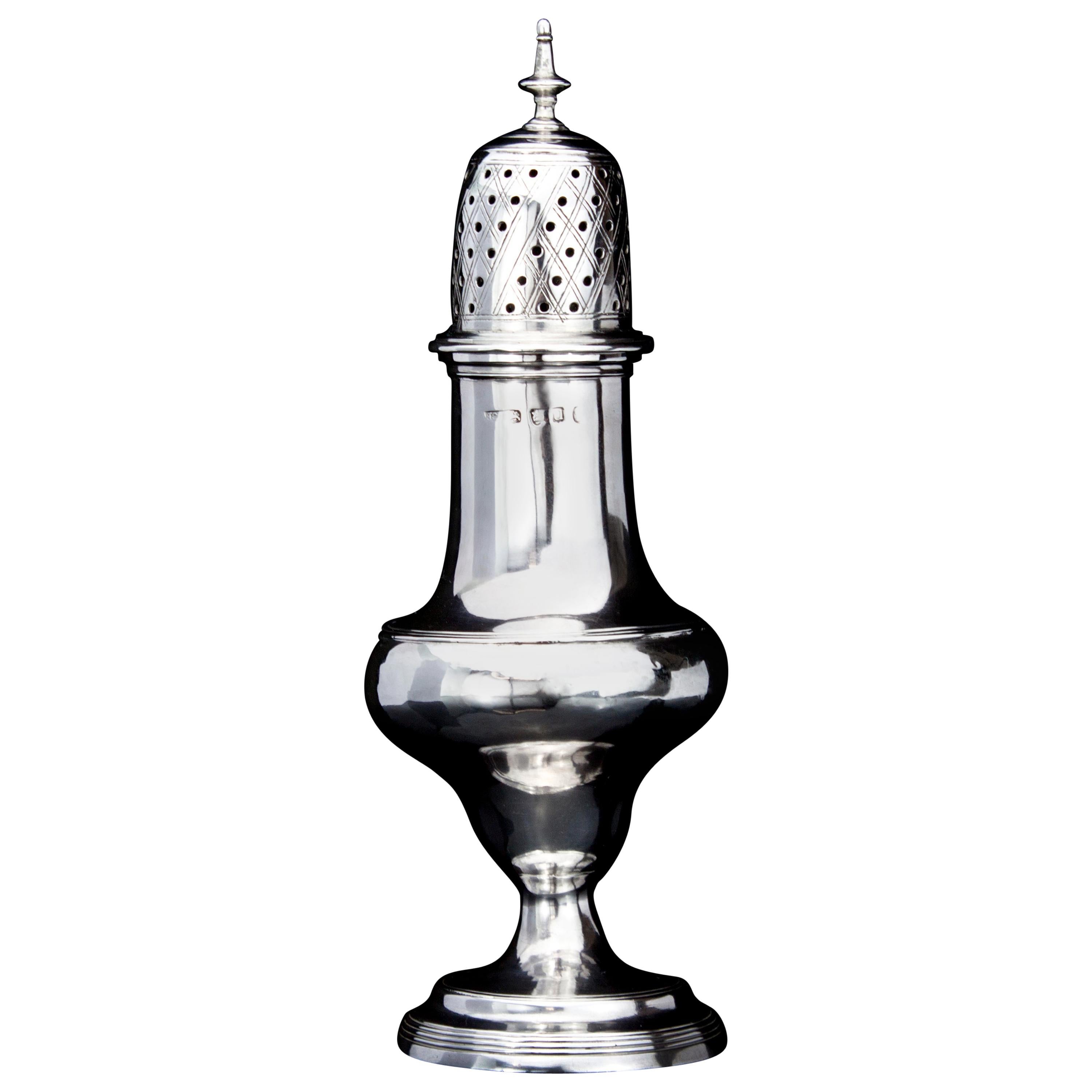 Antique Edwardian Large Sugar Caster For Sale at 1stDibs