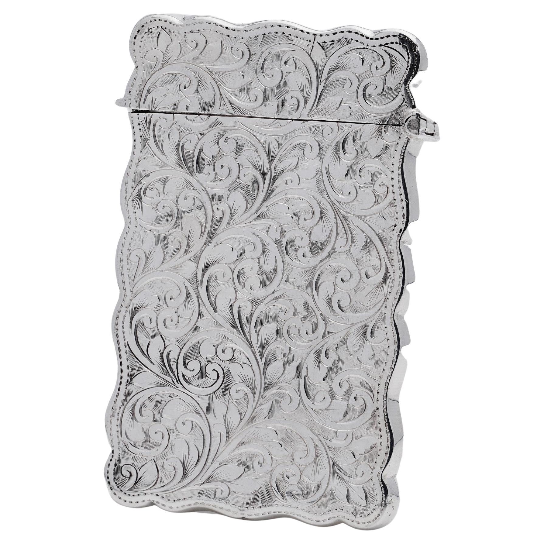 Antique card case at 1stDibs