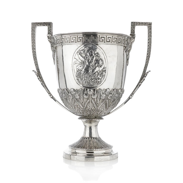 Antique Late Victorian 925, Sterling Silver Impressive Large Trophy Cup ...