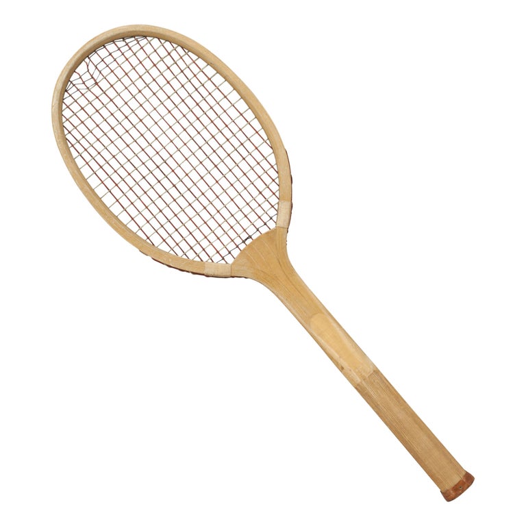 Antique Lawn Tennis Racket by George Gibson Bussey For Sale at 1stDibs