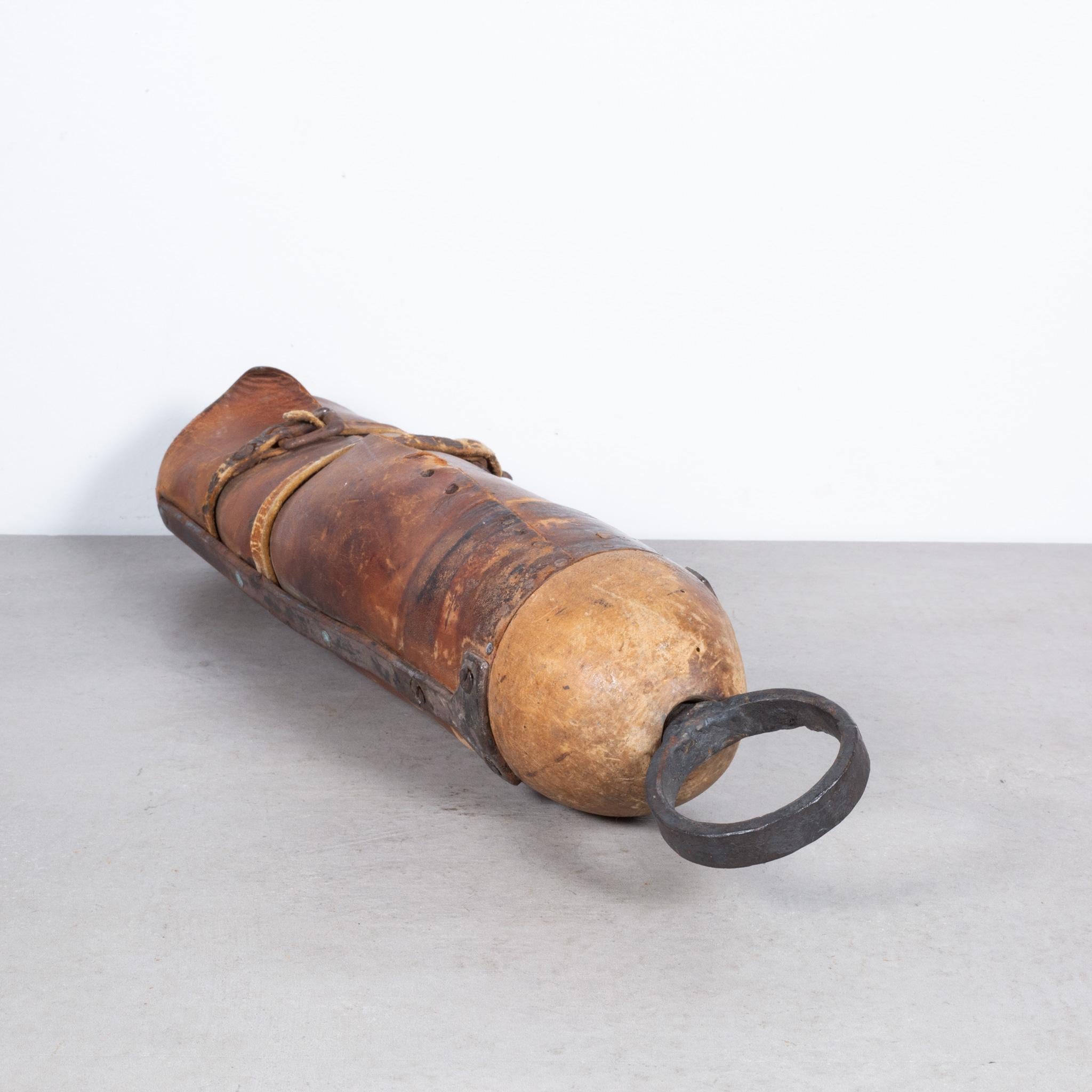 Antique Leather and Wood Prosthetic Arm, circa 1920-1940 at 1stDibs
