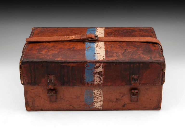 Antique Leather Bound Writing Box by J. T. Needs London, 19th Century ...