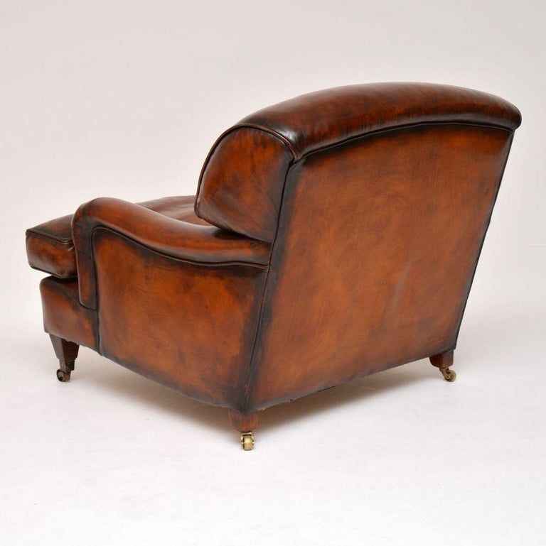 Antique Leather ‘Howard’ Style Armchair at 1stDibs | antique leather ...