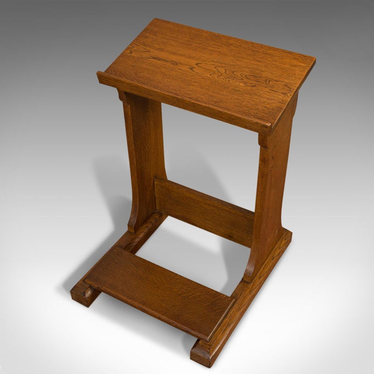 Antique Lectern, English, Oak, Ecclesiastical, Book Rest, Prie Dieu ...