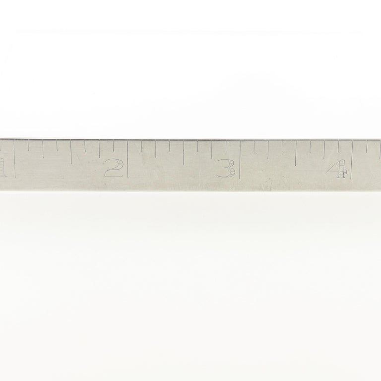 Antique Leonore Doskow Sterling Silver Ruler/Letter Opener For Sale at ...